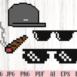 Thug Life Svg Thug Svg Instant Download Svg Files for Cricut Thug Life ...