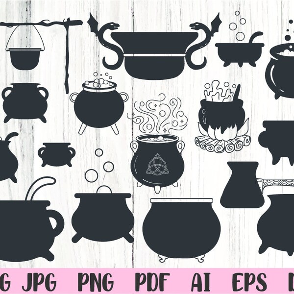Svg Cauldron - Etsy