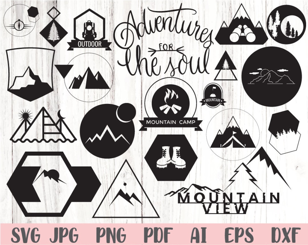 Mountain Svg Mountains Svg Adventure Svg Camping Svg Svg Files for ...