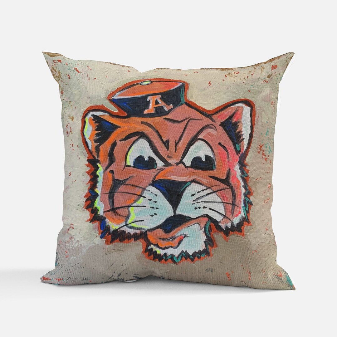 Auburn Pillow Aubie UA Dorm Graduation Free Ship - Etsy