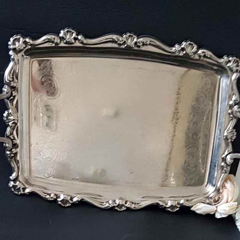 Silver Tray - Etsy