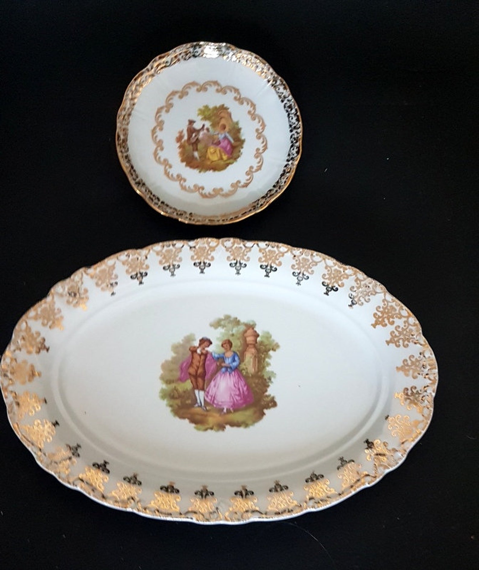 Bavaria Gold 24 K Tea Set 17 Pieces - Etsy