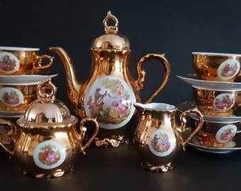 Bavaria Gold Tea Set | Etsy