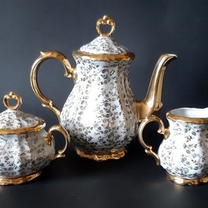 Victorian Style Tea Set 17 Piece - Etsy