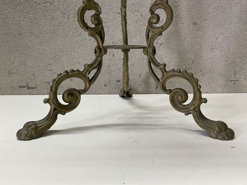 Brass Plant Stand// Vintage ORNATE Plant Stand// Rustic Gold - Etsy