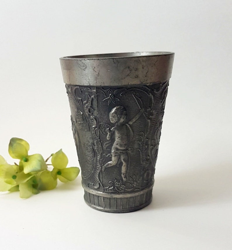 Pewter Cup - Etsy