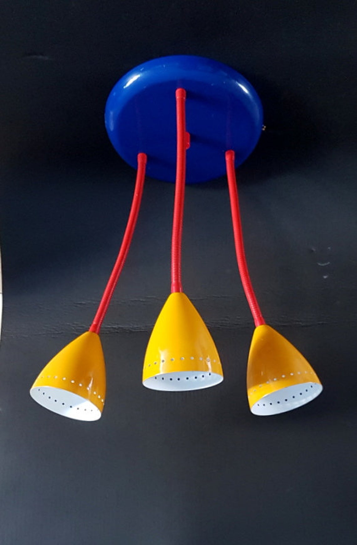 Vintage Space Age Memphis Style Ceiling Lamp 70 - Etsy