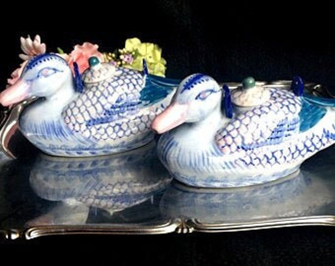 Vintage Ceramic Cruet Set - Etsy