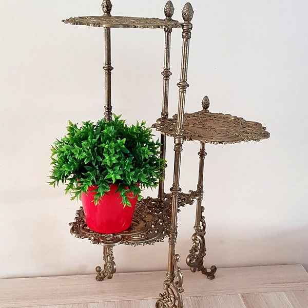 Brass Plant Stand - Etsy