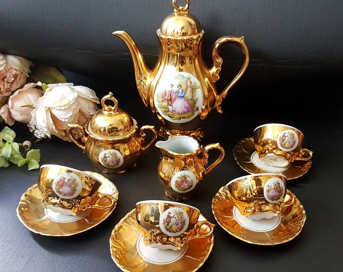 Vintage Tea Set - Etsy