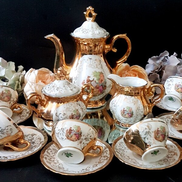 German Tea Set - Etsy