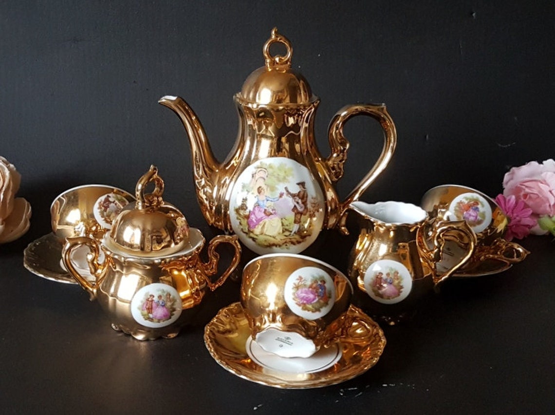 Vintage Tea Set - Etsy