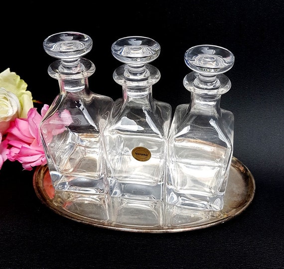 Crystal Cruet Set - Etsy