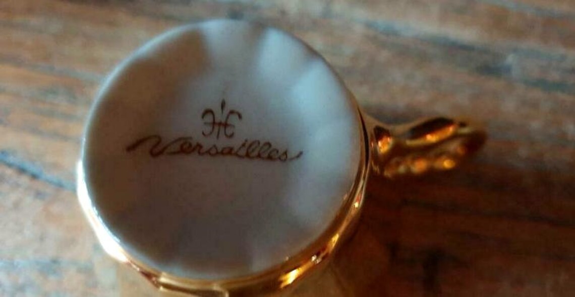 Gold French Tea Set Decorated With Fragonard Decor Teaset - Etsy