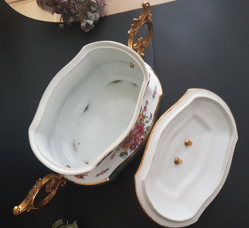 Vintage Bronpor Soup Tureen - Etsy