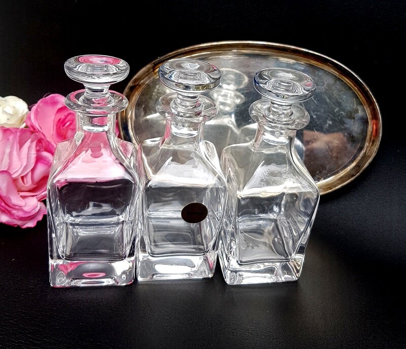 Crystal Cruet Set - Etsy