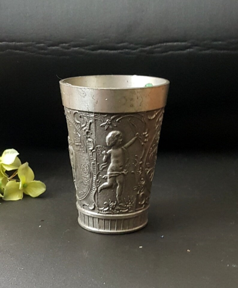 Pewter Cup - Etsy