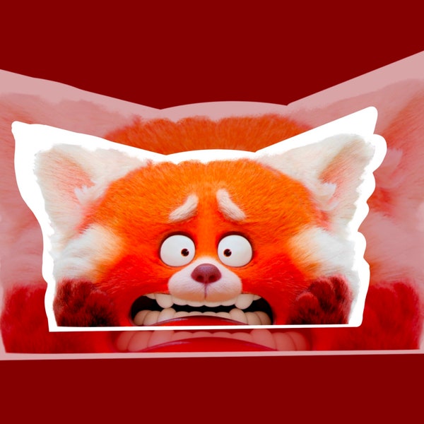 Turning Red Party Stickers - Etsy