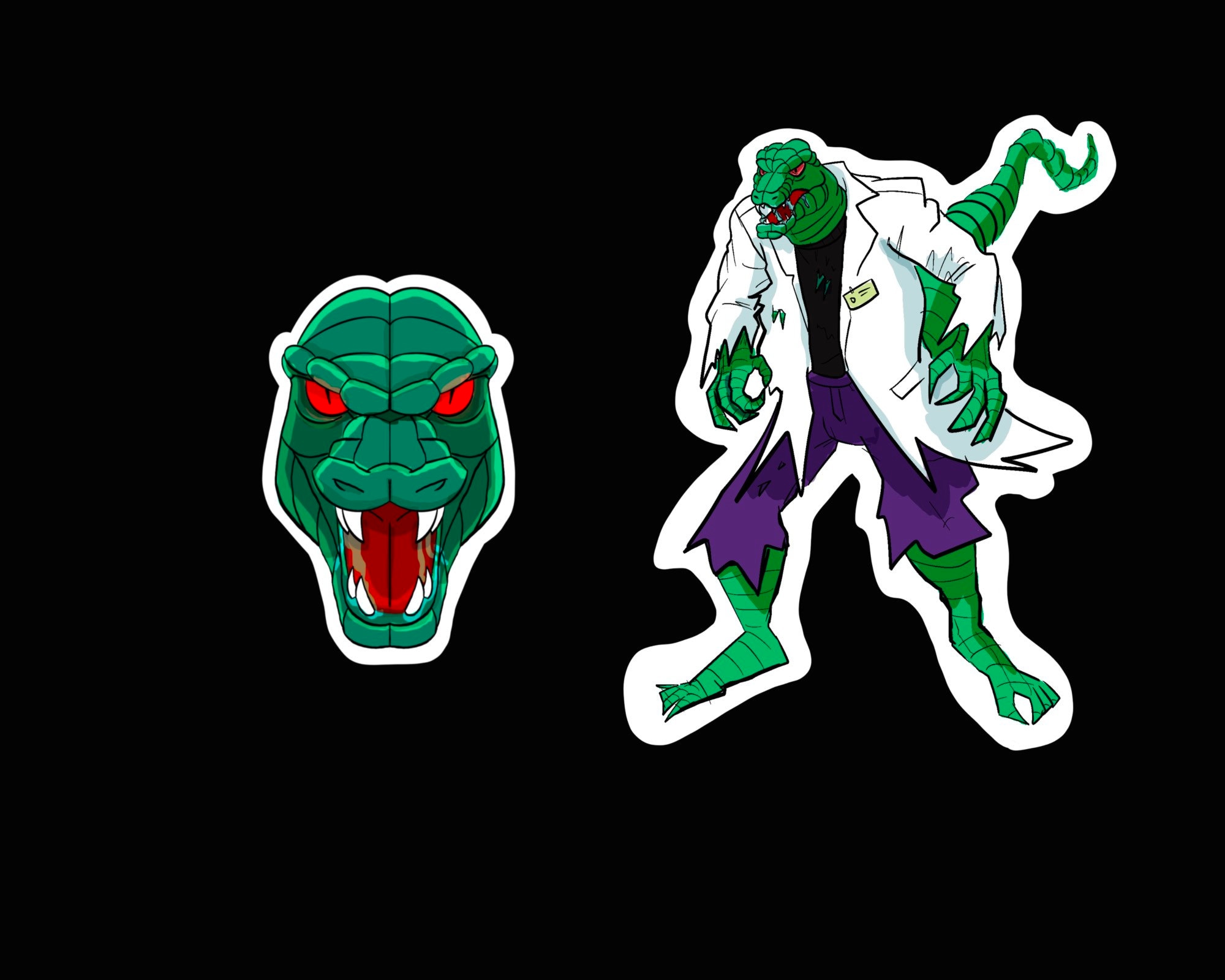 Lizard Man Spiderman