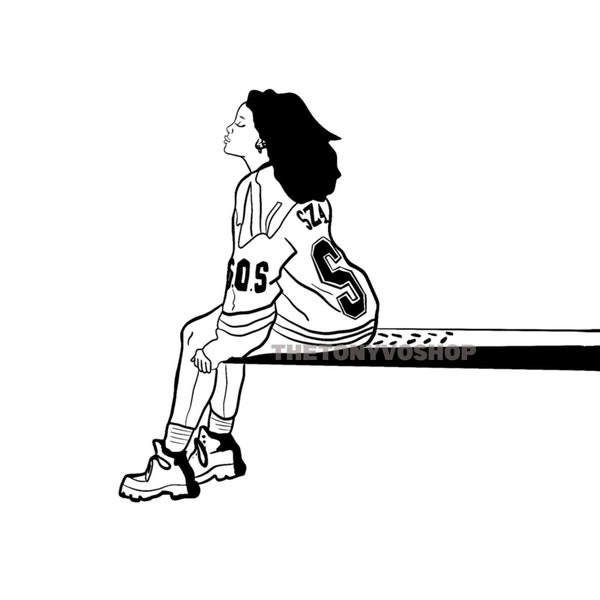 Sza Vinyl Decal - Etsy