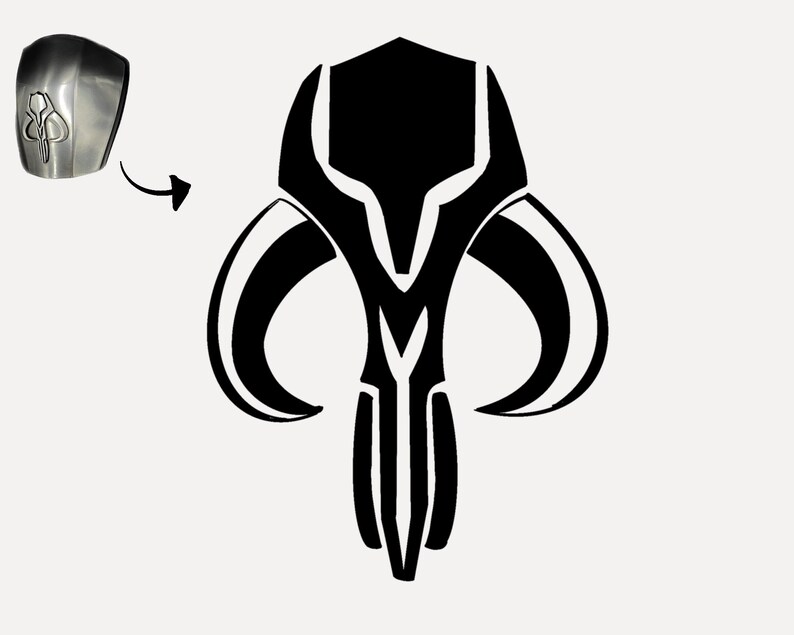 Bo Katan Kryze Mythosaur Signet Vinyl Decal - Etsy