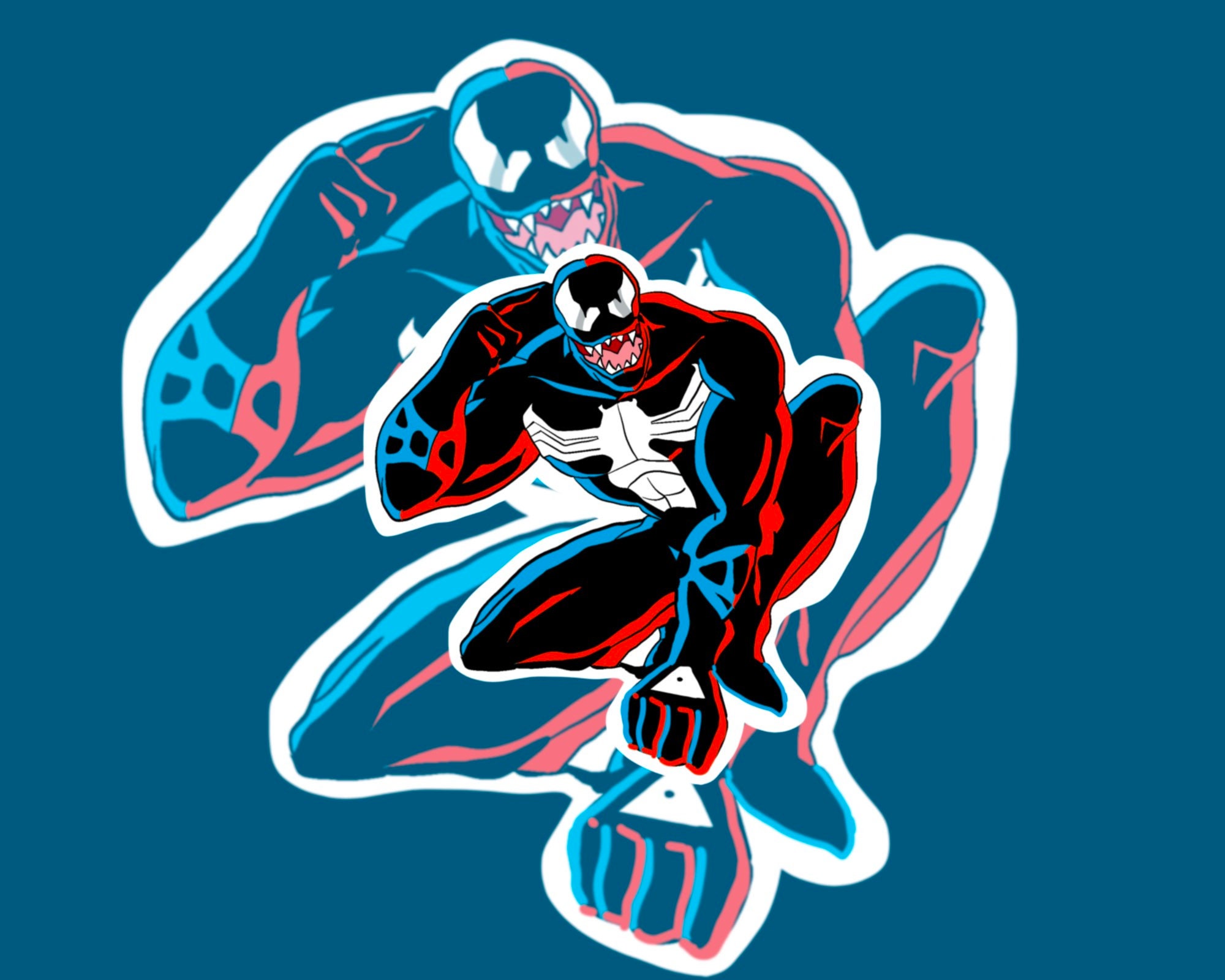 Spiderman Cartoon Venom