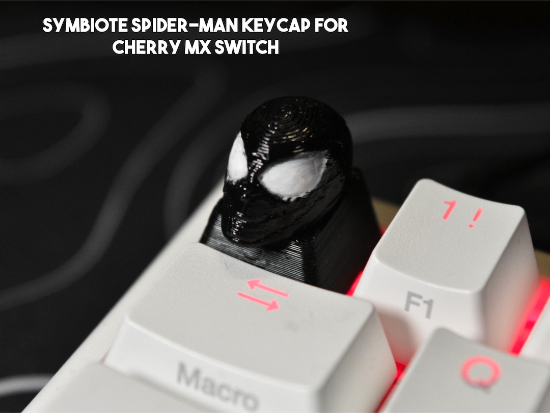 Buy Spider-man Symbiote Black Suit Keycap for CHERRY MX SWITCH Online ...