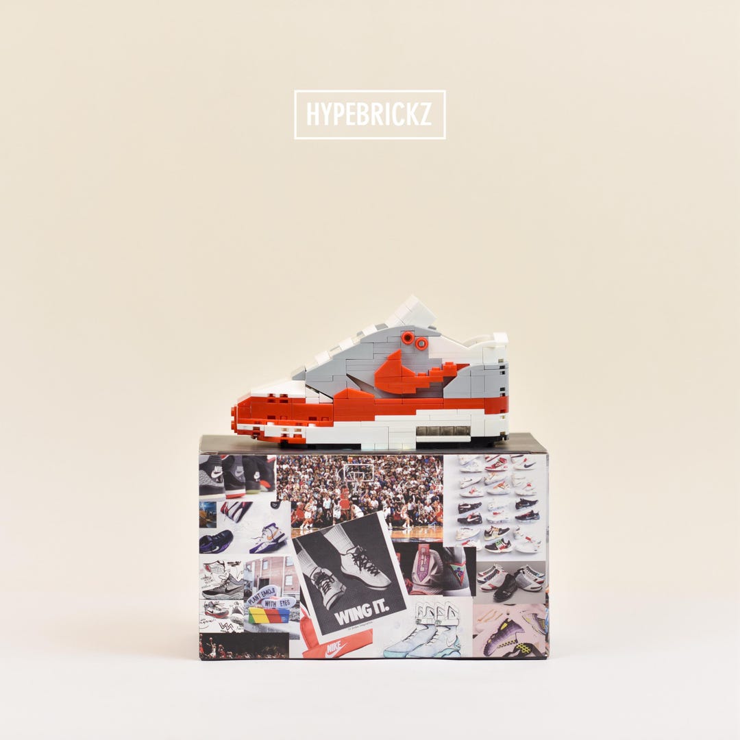 3D Printed Sneakers Interactive Building Blocks "air Max 1 Og ...