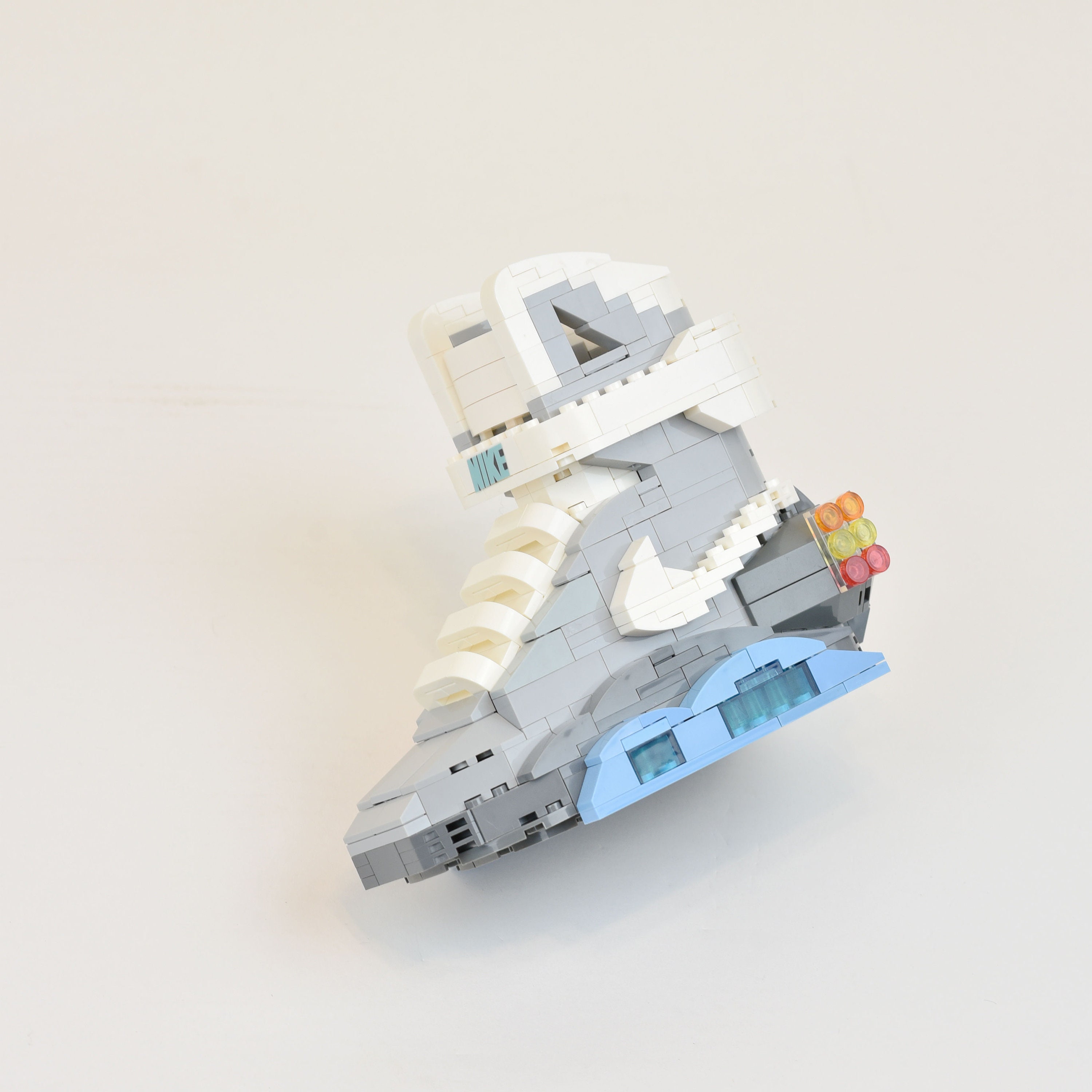 Handcrafted Sneakerbricks Interactive Building Blocks back the Future ...