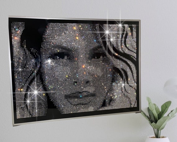 Swarovski Portrait Diamond Painting From Photo Crystal - Etsy