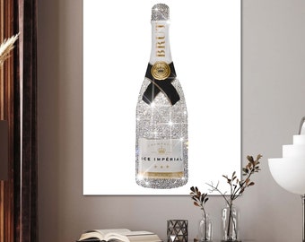 Moet Champagne Poster - Etsy