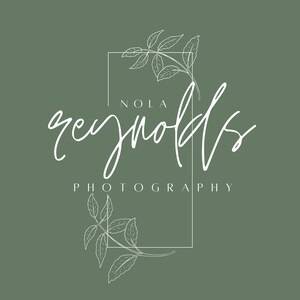 Premade Watermark Logo, Instant Download Photography Logo, Watermark ...