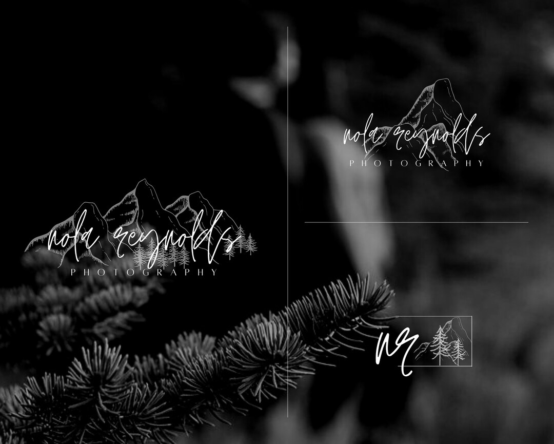 Premade Watermark Logo, Instant Download Photography Logo, Watermark ...