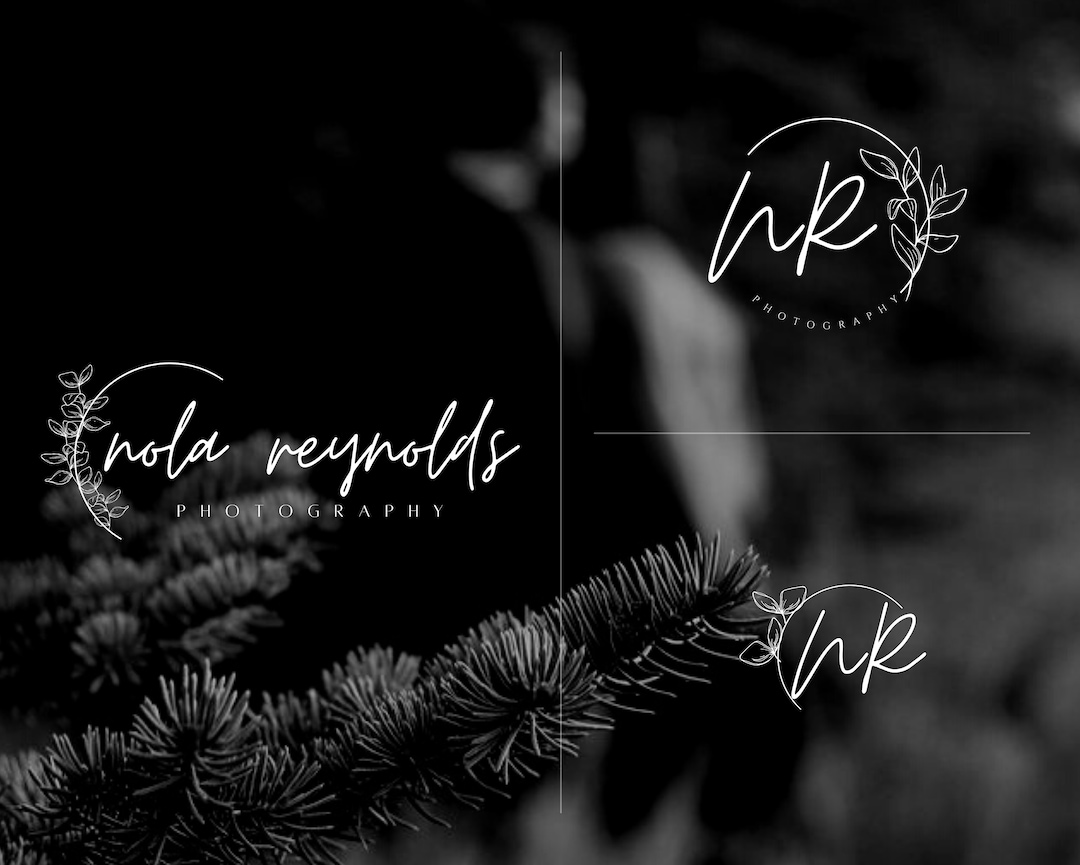 Premade Watermark Logo, Instant Download Photography Logo, Watermark ...