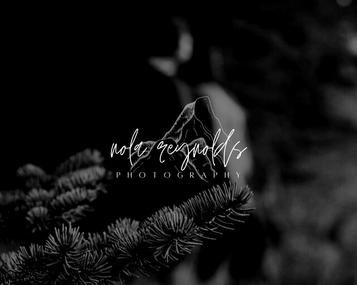 Premade Watermark Logo, Instant Download Photography Logo, Watermark ...