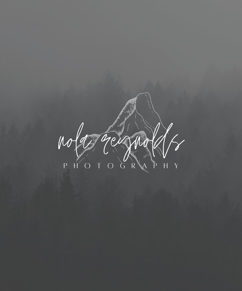Premade Watermark Logo, Instant Download Photography Logo, Watermark ...