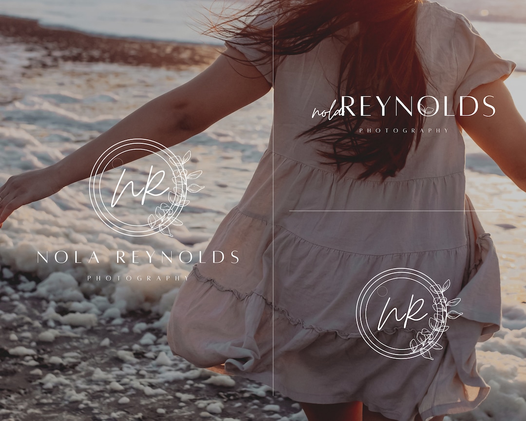 Premade Watermark Logo, Instant Download Photography Logo, Watermark ...
