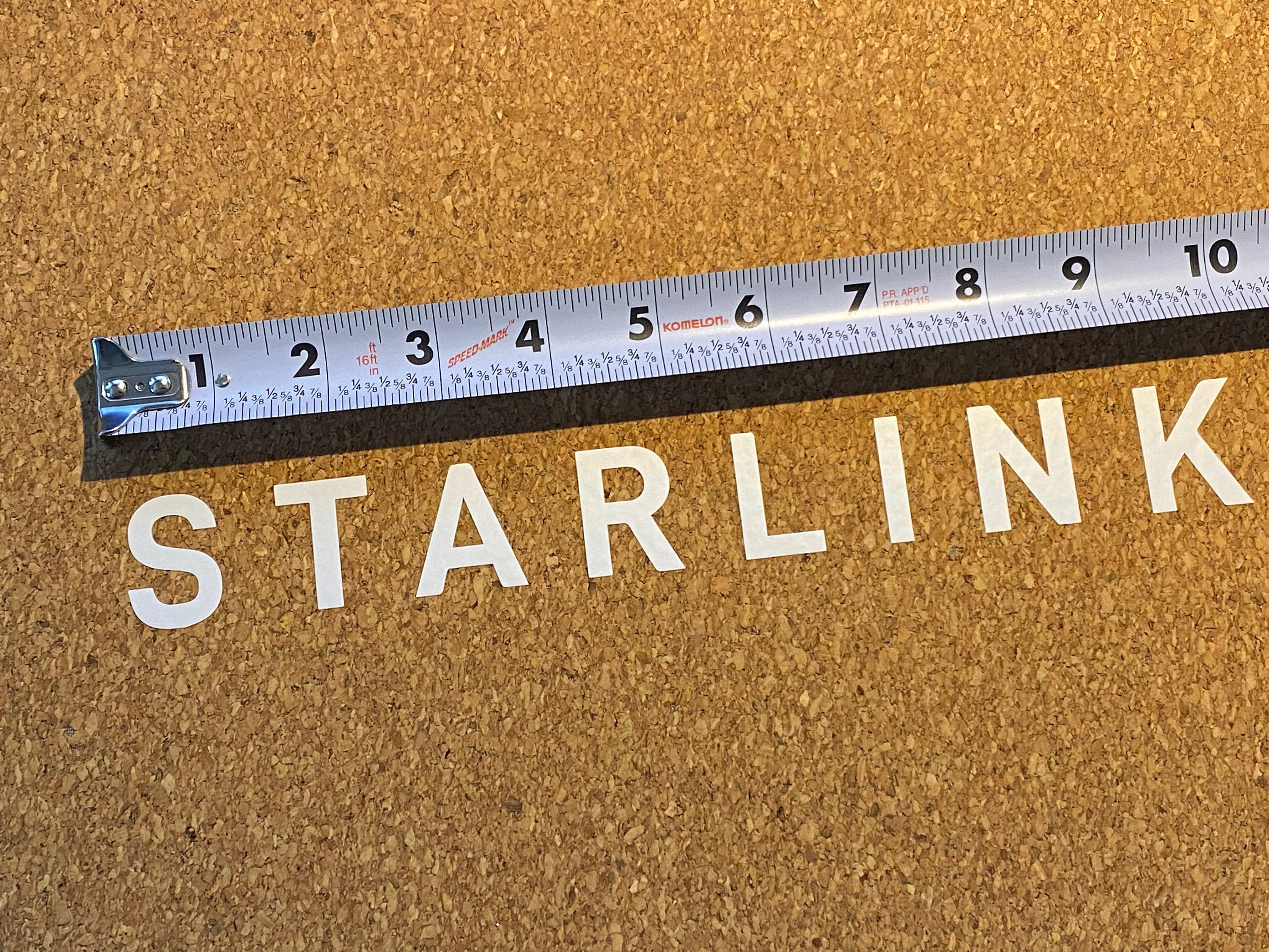 Spacex | Starlink Text | Decal - Etsy