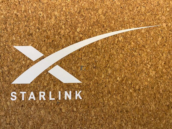 Spacex Starlink Logo Decal - Etsy Canada