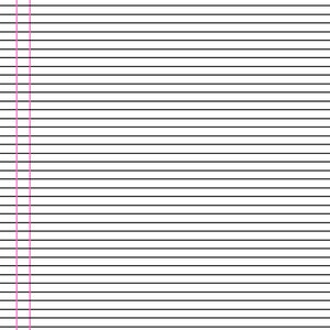 Cute College Ruled Digital Printable Lined Paper - Etsy