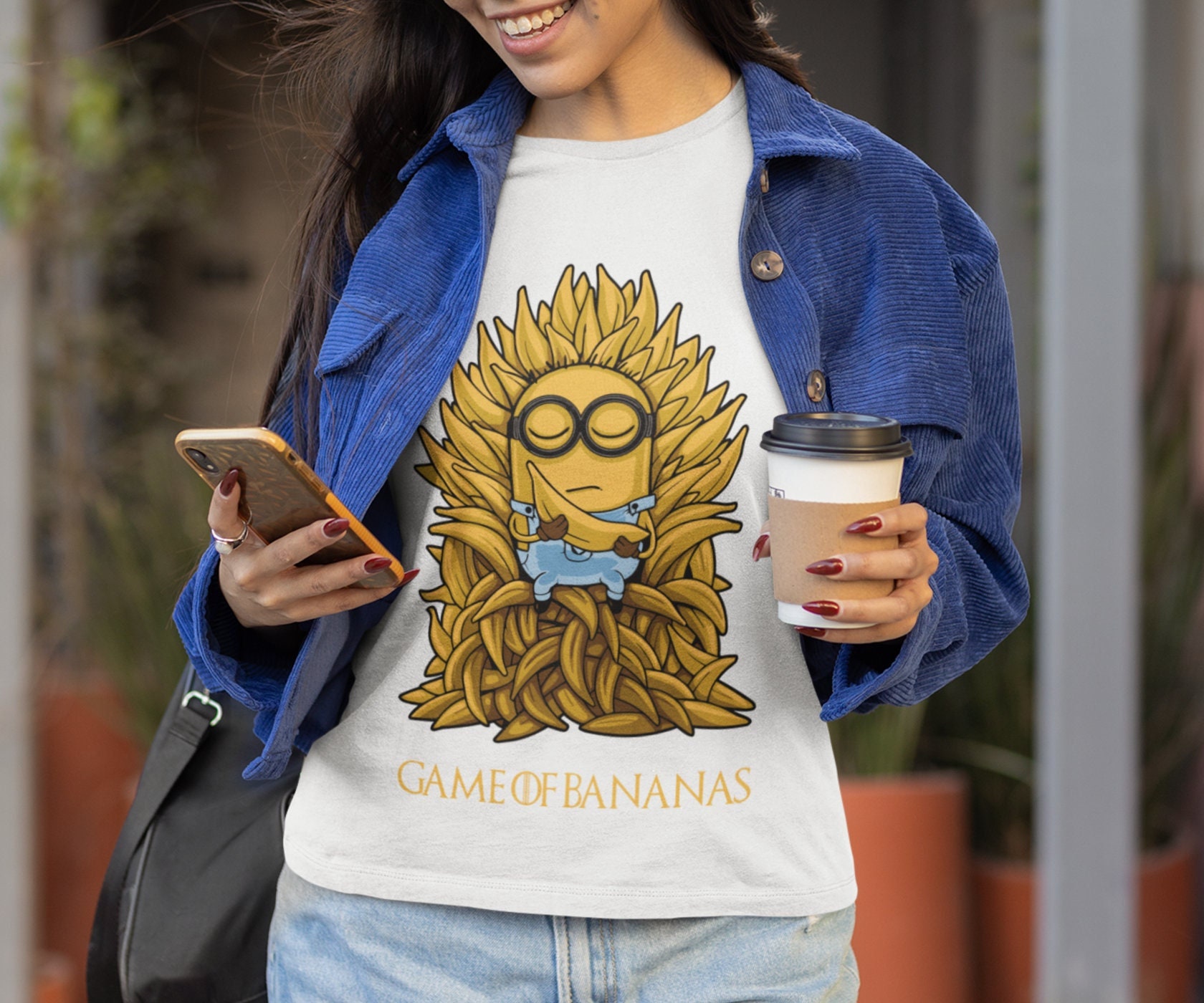 Exciting Digital Design of Minions Game of Bananas - Throne and Fanny ...
