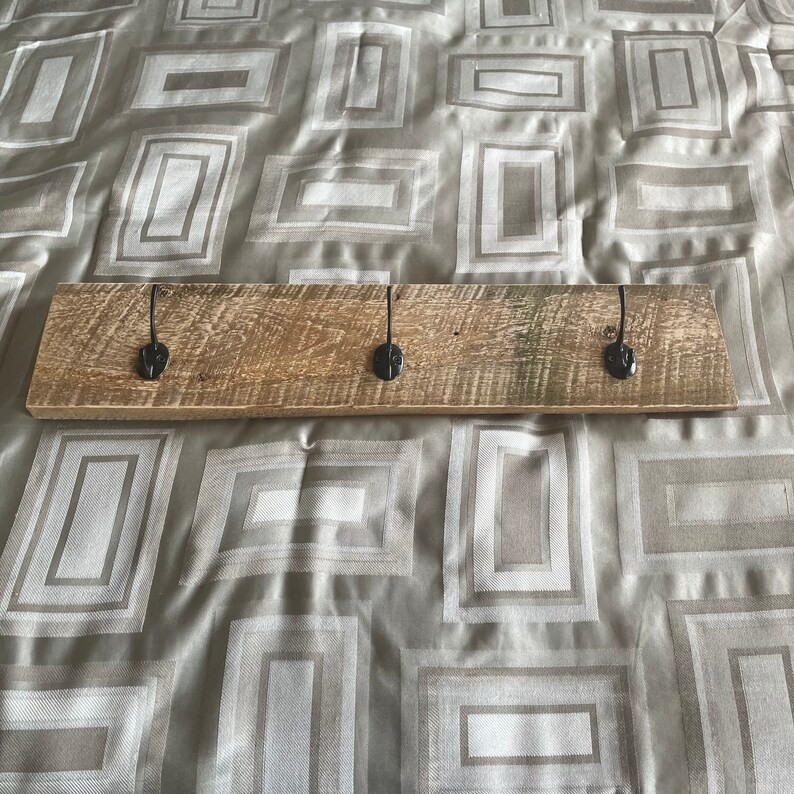 Handmade Barnwood Coat Hook Rack - Etsy
