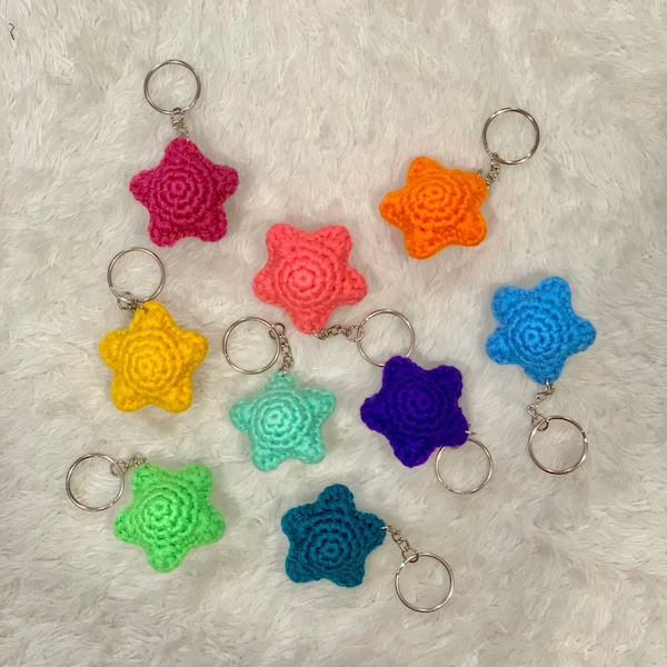 Star Keychain - Etsy