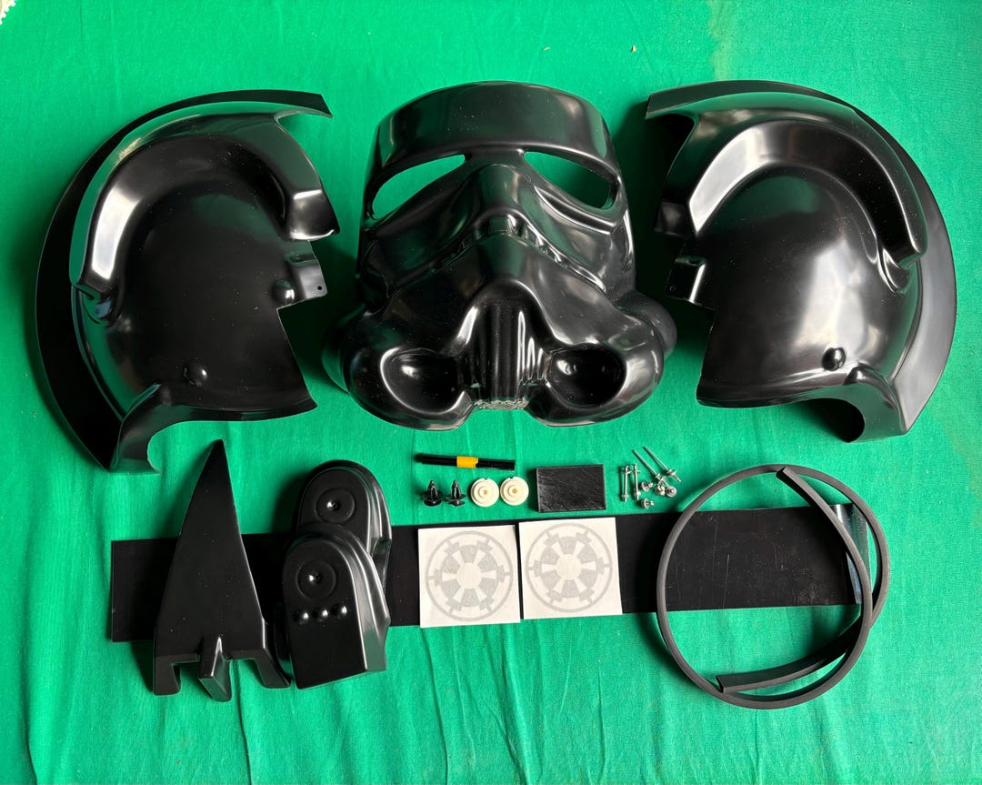 Fully Trimmed Tie Pilot Helmet Kit - Etsy