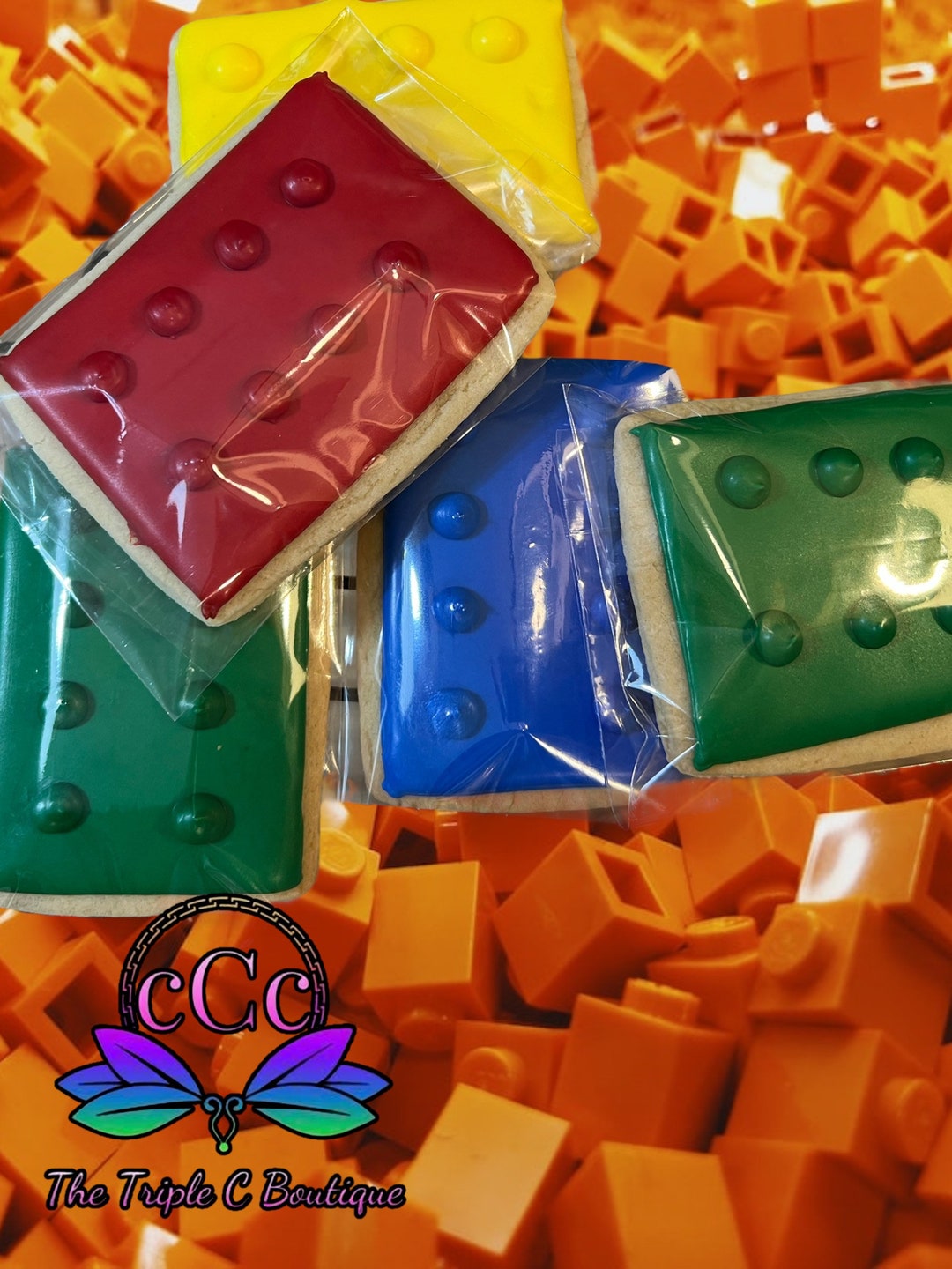 Lego Sugar Cookies - Etsy