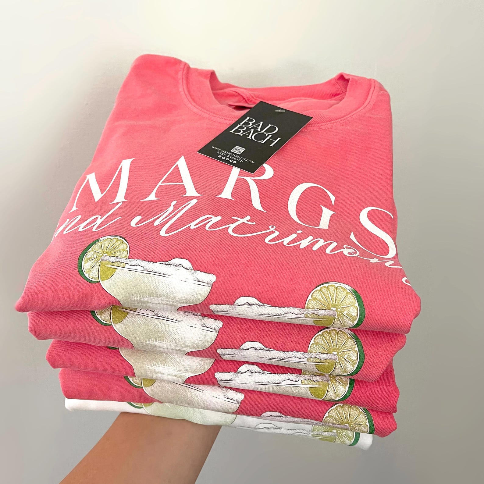 Margs and Matrimony Bachelorette Party Comfort Colors Shirt, Custom ...