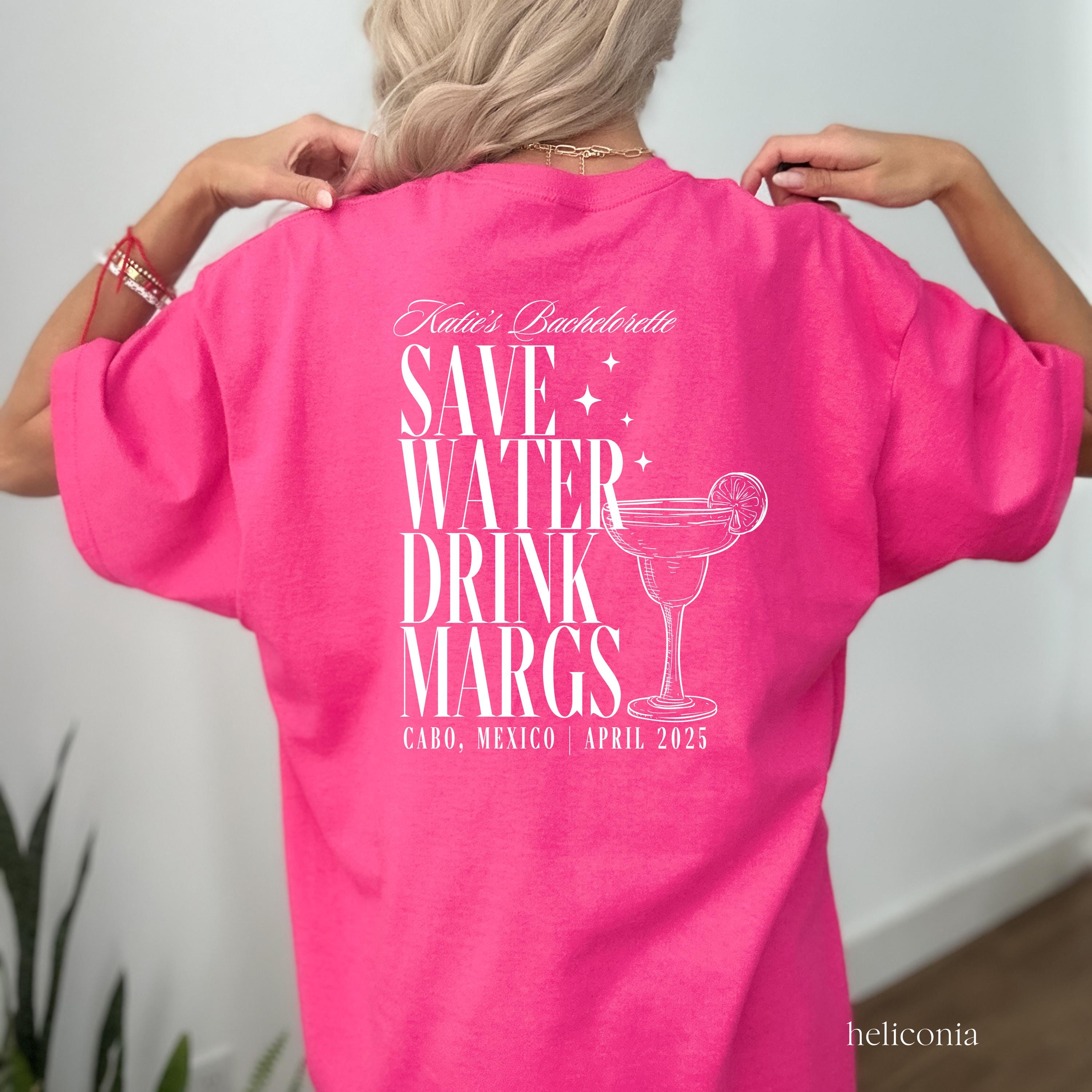 Margs and Matrimony Bachelorette Comfort Color Shirt, Margarita ...