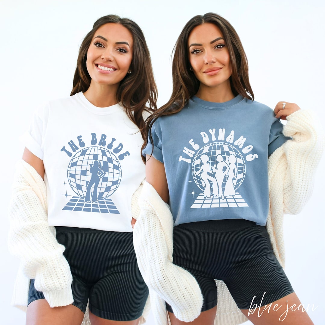 Disco Bachelorette Shirts, Disco Bride Dancing Queens, the Dynamos ...