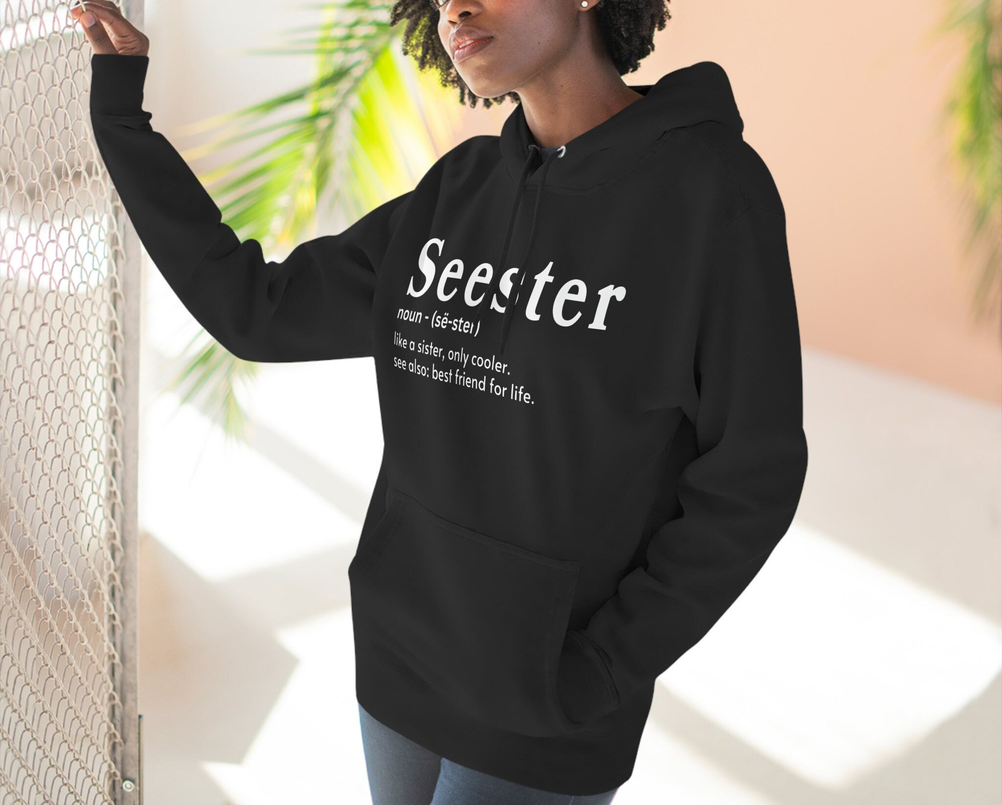 Sister Hoodie, Seester Shirt, Funny Seester, Seester Noun, Sister Gift, Best Friend Gift - Etsy
