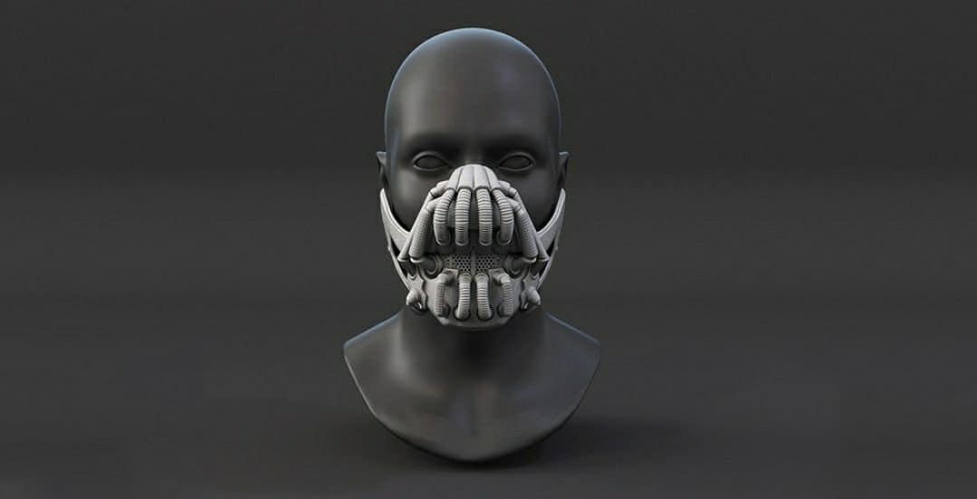 Bane Mask Silhouette